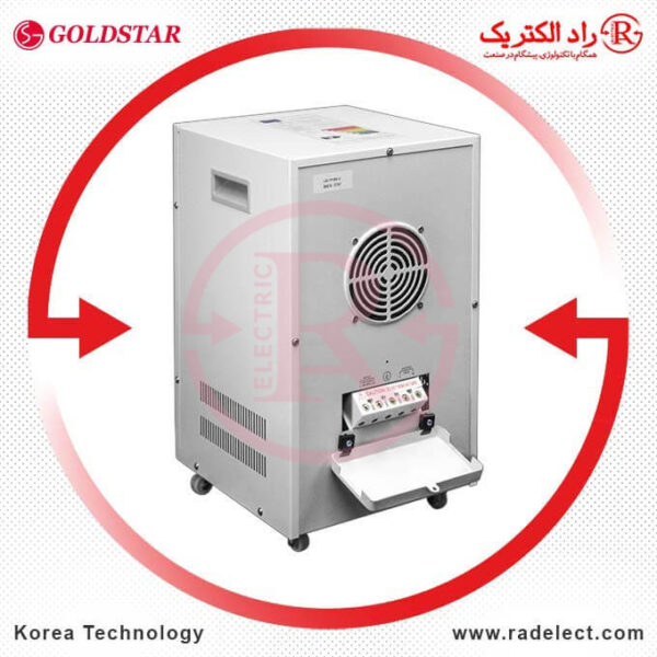 استابلایزر تک فاز سروو موتوری 8 کاوا گلداستار LG-1P-8K-V