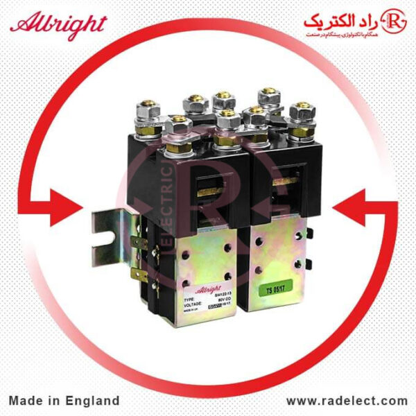کنتاکتور DC لیفتراک 125 آمپر SW122 آلبرایت انگلیس